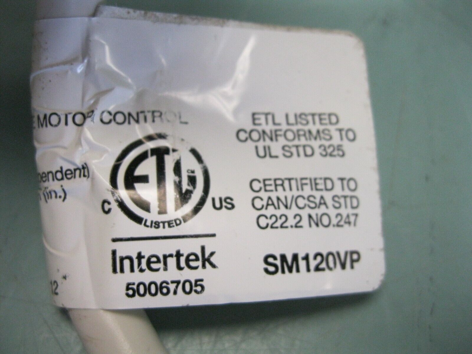 MechoSystems Electroshade Eswitch 5ft NEW F1 – Volt-Era